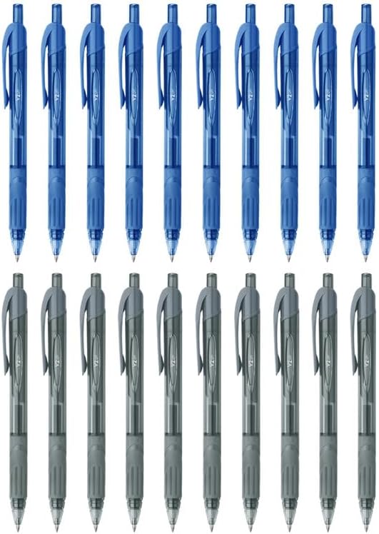 FLAIR V2 Retractable 0.7mm Gel Pen Combo Pack | Water Proof, Smudge ...