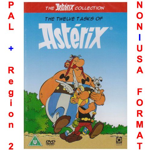 Amazon.com: Asterix - 12 Tasks of Asterix [NON-U.S.A. FORMAT: PAL ...