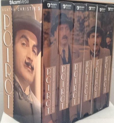 Amazon.com: Agatha Christie's Poirot Bronze Box Set [VHS] : Suchet ...