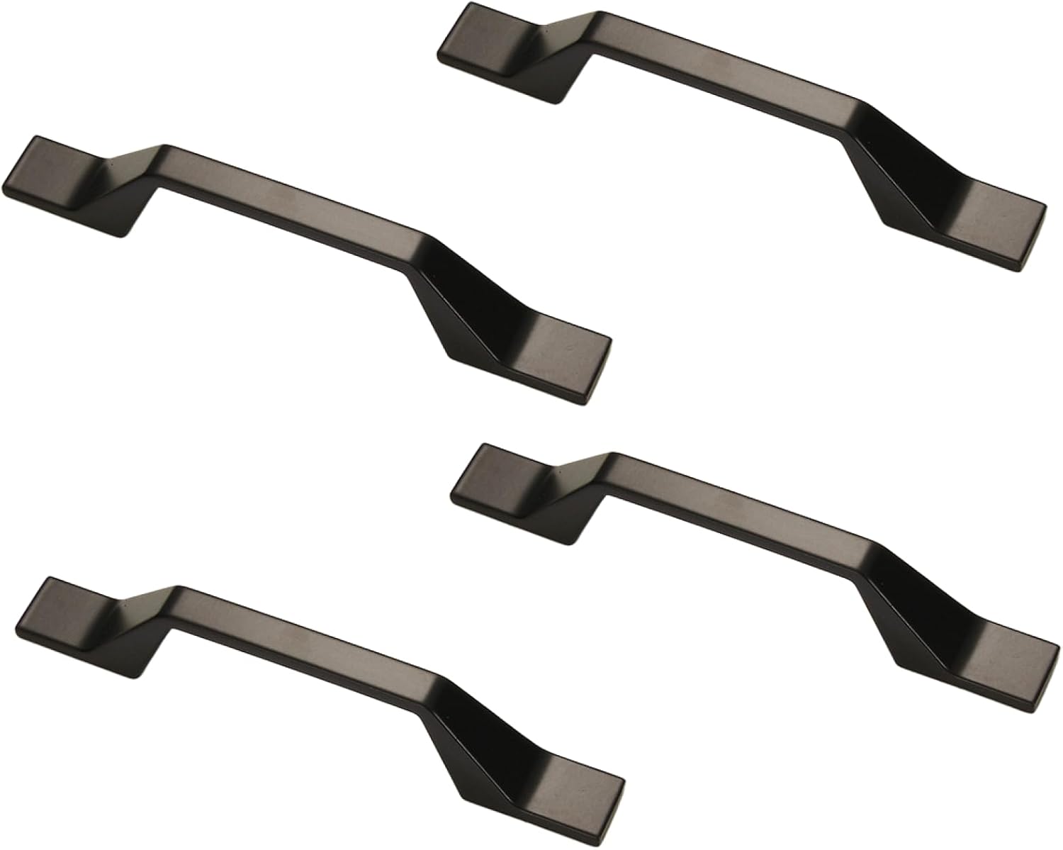 Amazon.com: PILYON Kitchen Cabinet Knobs 4Pcs Black Aluminum Handle ...