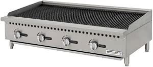 Amazon.com : Inferno Blaze Premium IBP-RB-48 48" Gas Countertop Radiant ...