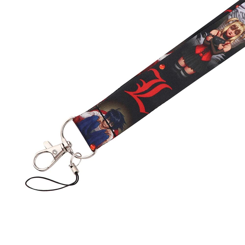 Snapklik.com : Death Note Anime Manga Series Characters Light Lanyardk ...