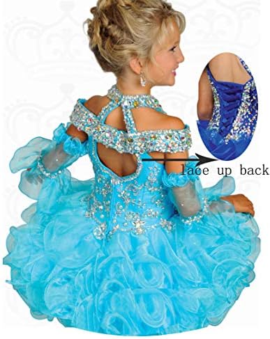 Amazon.com: AVDA Infant Girls' Bateau Kids Gowns Pageant Cupcake ...