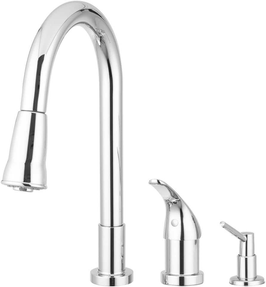 Moen S711 Waterhill One-Handle High Arc Kitchen Faucet, Chrome - Touch ...