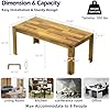Amazon.com - STHOUYN 71" 6ft Kitchen Dining Room Table for 6 8, Large ...