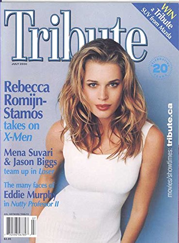 Tribute Magazine July 2000 (Rebecca Romijn-Stamos on Cover - Canadian ...