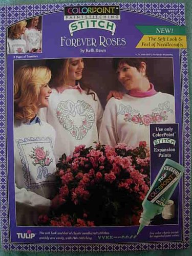 Colorpoint Paintstitching Stitch Forever Roses (Book # 93217): Kelli ...