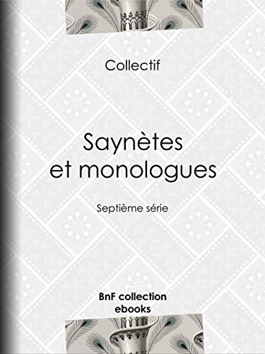 Amazon.com: Saynètes et monologues: Septième série (French Edition ...