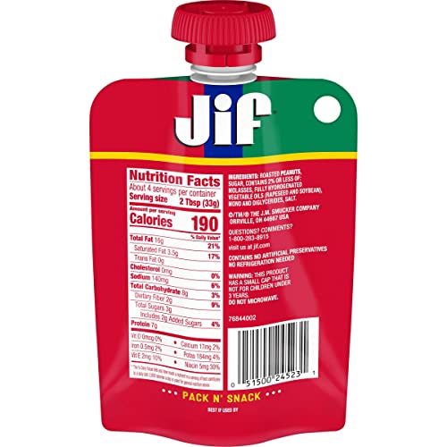 Snapklik.com : Jif Squeeze Creamy Peanut Butter