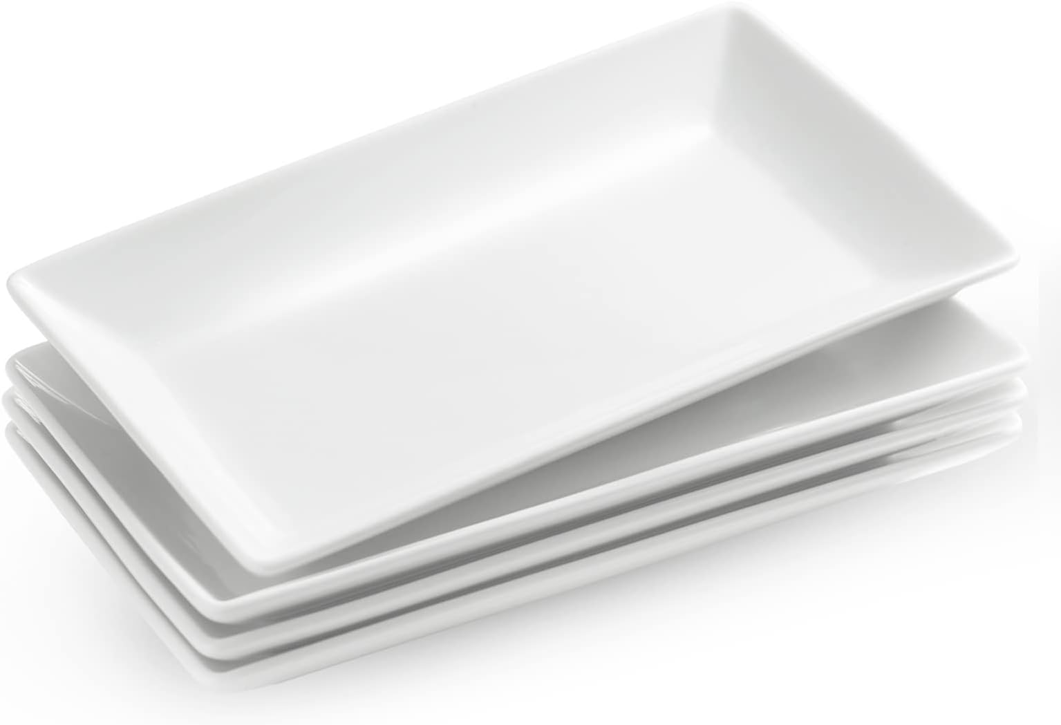 Amazon.com | Yalin Rectangle Large Serving Platter, 17 Inch Melamine ...