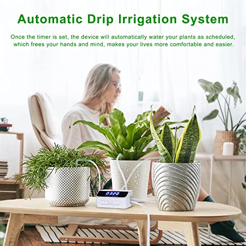 Automatic Plant Watering System for Indoor Potted Plants, Automatic ...