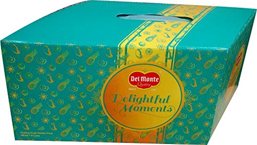 Del Monte Fruit Juice - Delightful Moments, 10x180ml Carton : Amazon.in ...