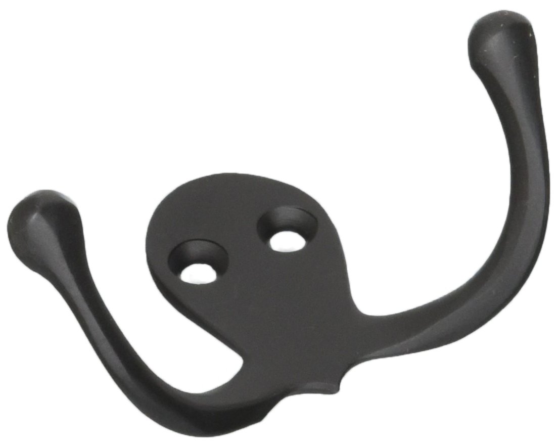 Deltana WDH15U19 Solid Brass Coat and Hat Double Hook - Bath Towel Hooks - Amazon.com
