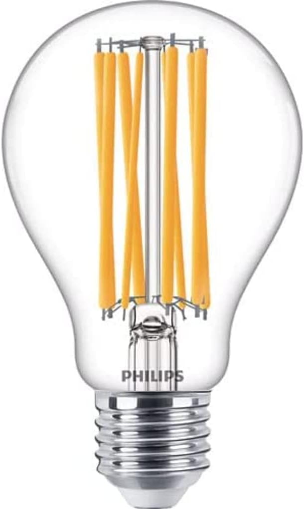 Philips LED Premium Classic A67 Clear Light Bulb [E27 Edison Screw] 17W ...