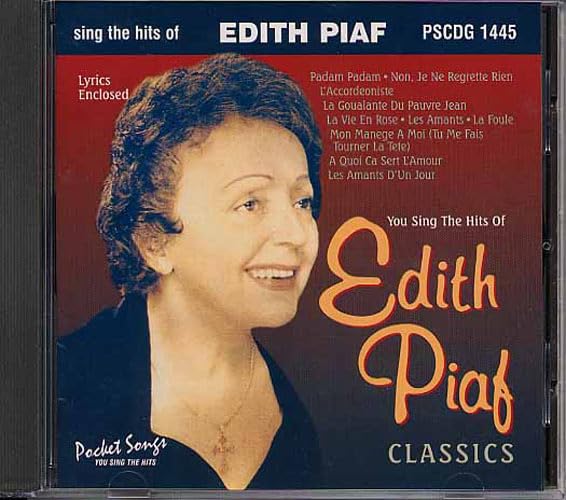 You Sing the Hits of Edith Piaf : Piaf, Edith: Amazon.ca: Books