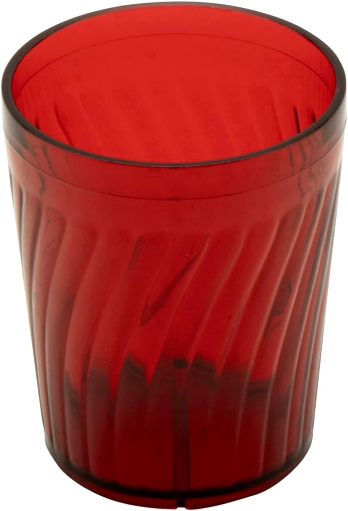 Amazon.com | Cambro Clear 7.8 Oz Plastic Colorware Tumbler: Tumblers ...
