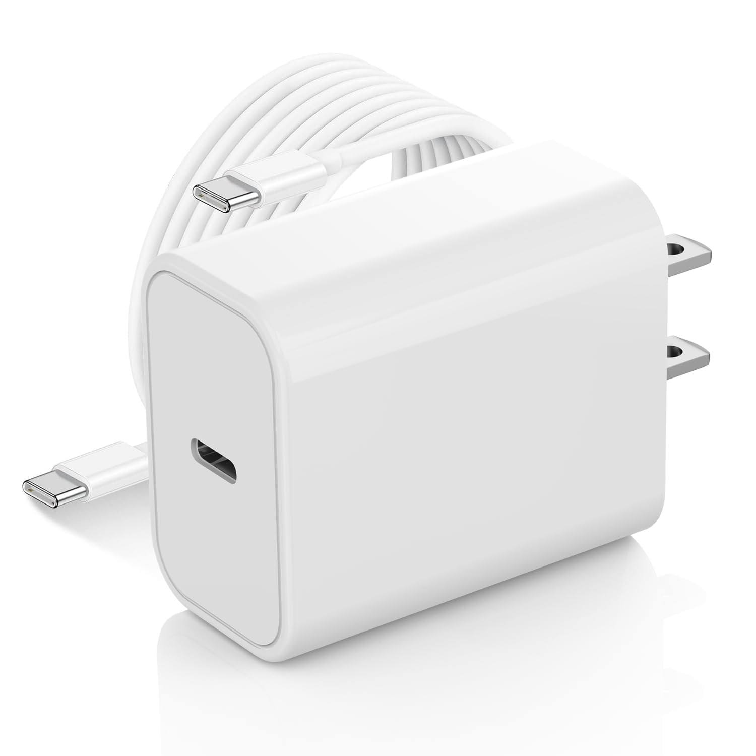 Amazon.com: Cuxnoo USB C Power Adapter 20W, UL Listed Wall Charger ...
