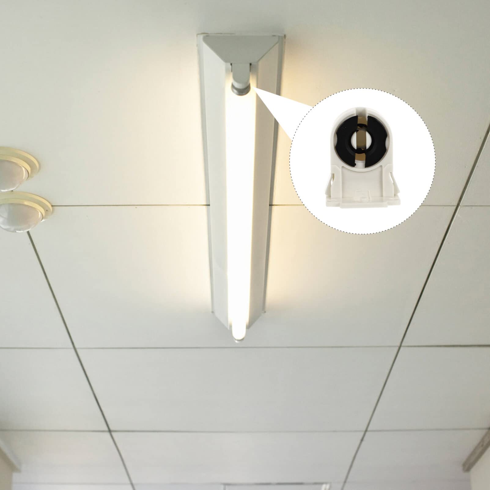 Tombstone For Fluorescent Fixture T8 Tombstone Lampholder