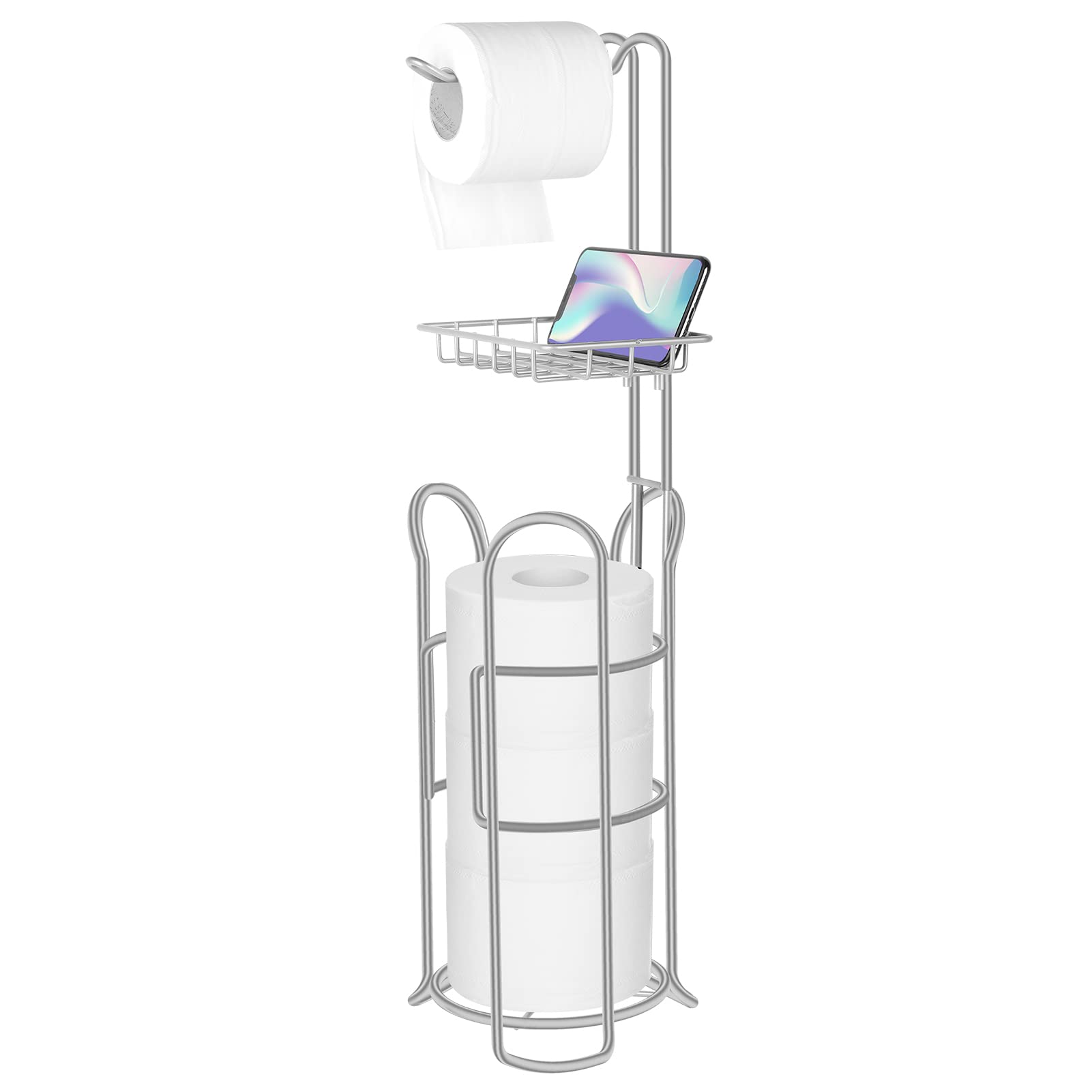 Buy LEHOM Toilet Paper Roll Holder Stand Upgraded Free Standing buy-lehom-toilet-paper-roll-holder-stand-upgraded-free-standing