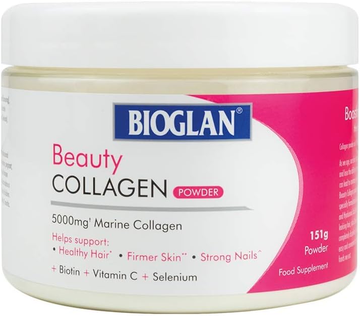 Bioglan Collagen Powder | 5000mg Marine Collagen Powder | Helps Support ...