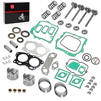 Amazon.com: Piston & Ring Oversize 0.25mm & Gasket Seal & Exhaust ...