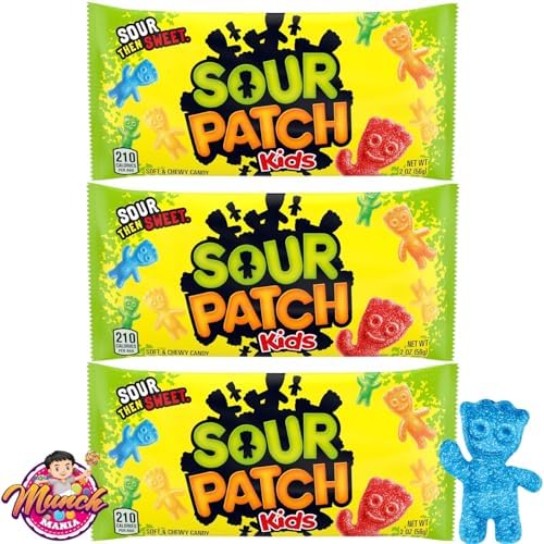 Amazon.com : SOUR PATCH KIDS Big Kids Soft & Chewy Candy, Share Size ...