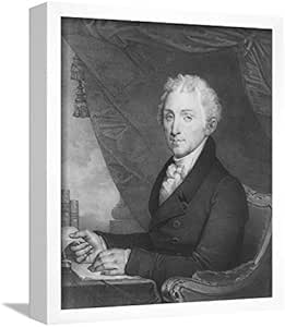 Amazon.com: James Monroe (Portrait) Art Poster Print Framed Lamina ...