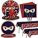 Amazon.com: 98 Pieces Ninja Birthday Party Decorations Ninja Warrior ...