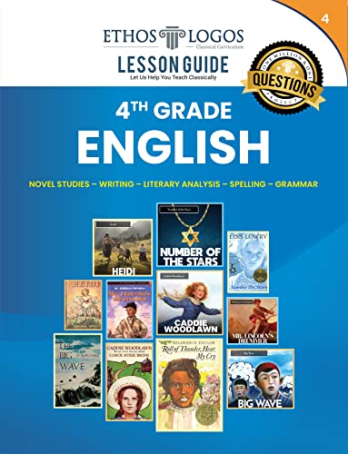 Amazon.com: 4th Grade - English Workbook: Ethos Logos English Series ...