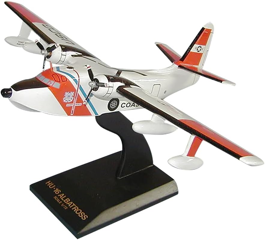 Amazon.com: Grumman HU-16 Albatross USCG Coast Guard Rescue floatplane ...