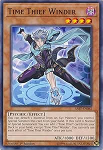 Amazon.com: Yu-Gi-Oh! - Time Thief Winder - SAST-EN082 - Savage Strike - First Edition - Common ...