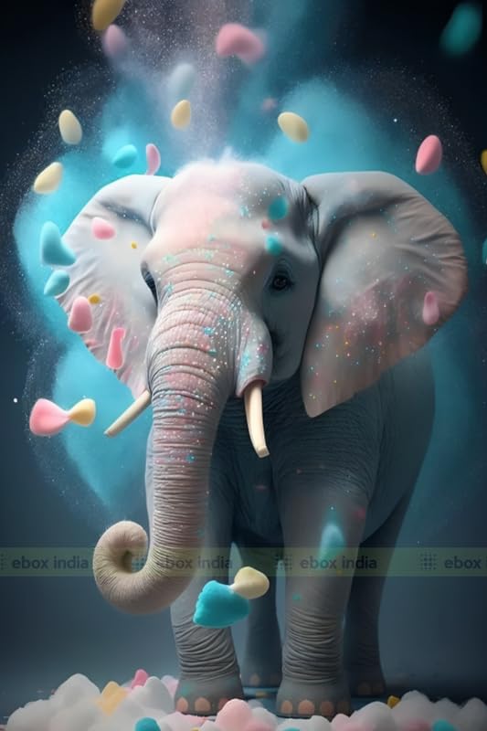 Poster of Elephant, Elephant Posters for Room Wall Decortation, Size ...