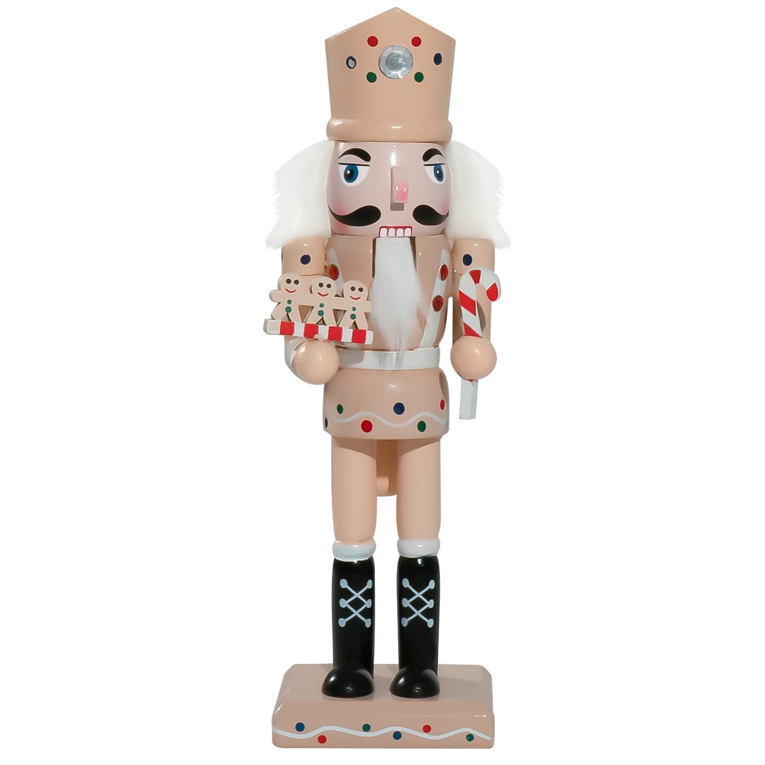 Amazon.com: HTMOVAET Gingerbread Man Nutcracker Christmas Decorations ...