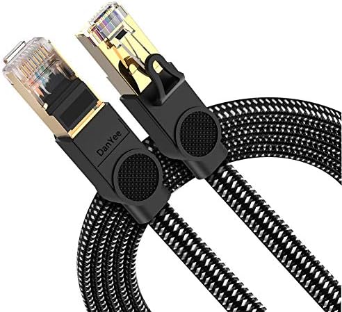 Cat 8 Ethernet Cable,1m 2m 3m 5m 10m 15m 20m 30m Internet LAN Network ...