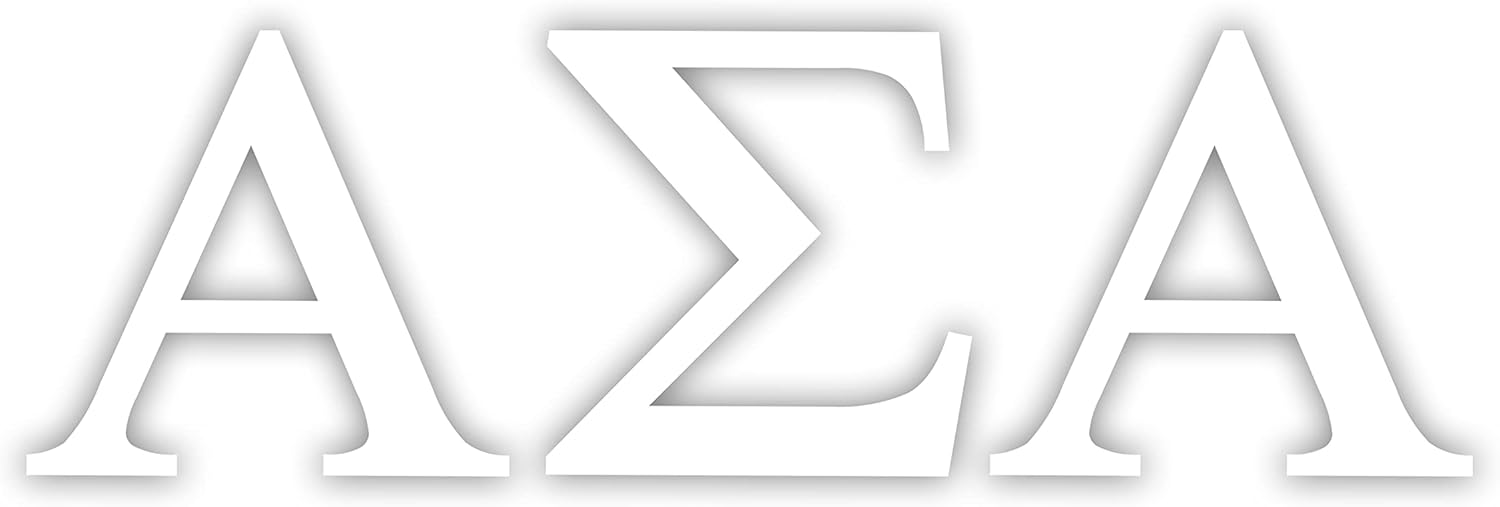 Amazon.com: Pro-Graphx Alpha Sigma Alpha Greek Sorority Sticker Decal ...