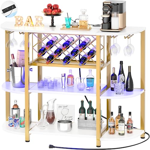 Unikito 4-Tier Metal Coffee Bar Cabinet Review: The Ultimate Blend of ...