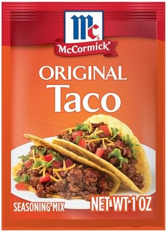 Amazon.com : McCormick Original Taco Seasoning Mix, 1 oz : Grocery ...