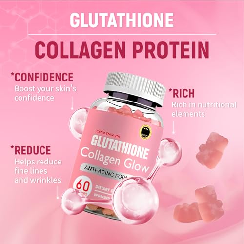 Glutathione Collagen Glow, Glutathione Collagen Glow Gummies, Korean ...