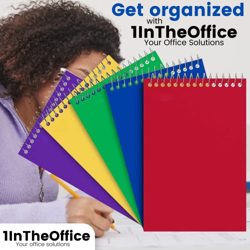 Snapklik.com : Memo Pad 4x6, Small Spiral Pads, Wire Bound, Top Bound ...