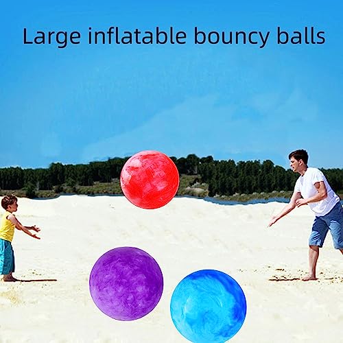 Snapklik.com : 5 Pcs 15 Inch Marbleized Bouncy Balls For Kids Large ...