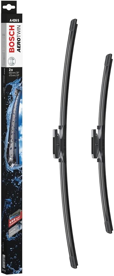 Amazon.fr : Bosch Balais d'Essuie–Glace Plats Aerotwin A426S, Longueur: 650mm/475mm – 1 Paire de ...