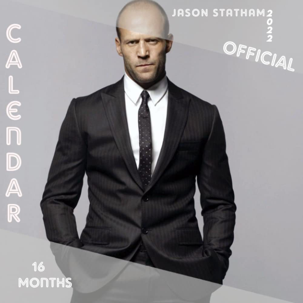 Official Jason Statham Calendar 2022 2023 English Actor Mini Planner ...