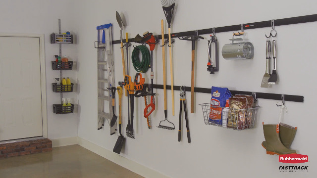 Watch Rubbermaid FastTrack Garage Storage System on Amazon Live