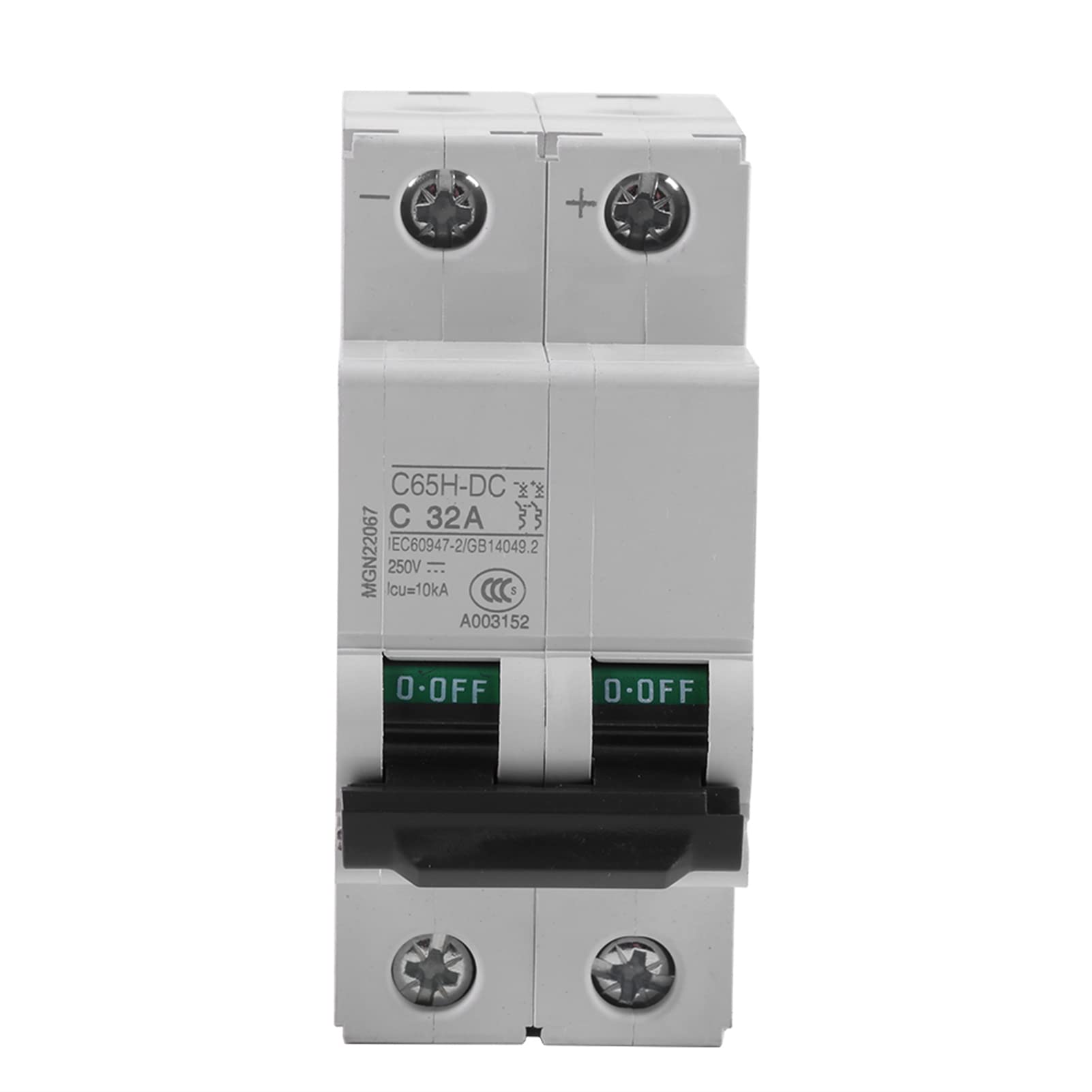 Mini Circuit Breaker, 250V DC 2P Low Voltage Miniature Air Circuit ...