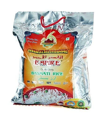 Amazon.com : SHRILALMAHAL Empire Basmati Rice (Most Premium), 10 lbs ...