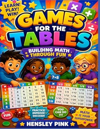 Games for the Tables: Building Math Through Fun : Pink, Hensley: Amazon ...
