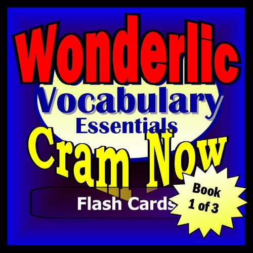 Amazon.com: Wonderlic Prep Test VERBAL REVIEW Flash Cards-CRAM NOW ...