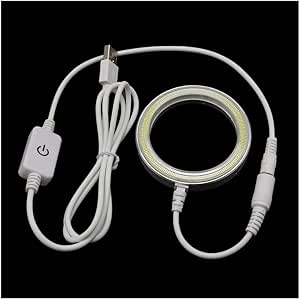 Amazon.co.jp: Microscope Accessories for Laboratory Microscope LED Ring ...
