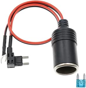 Amazon.com: 10PCS 32V Pure Copper Car Cigarette Lighter Charger Cable ...