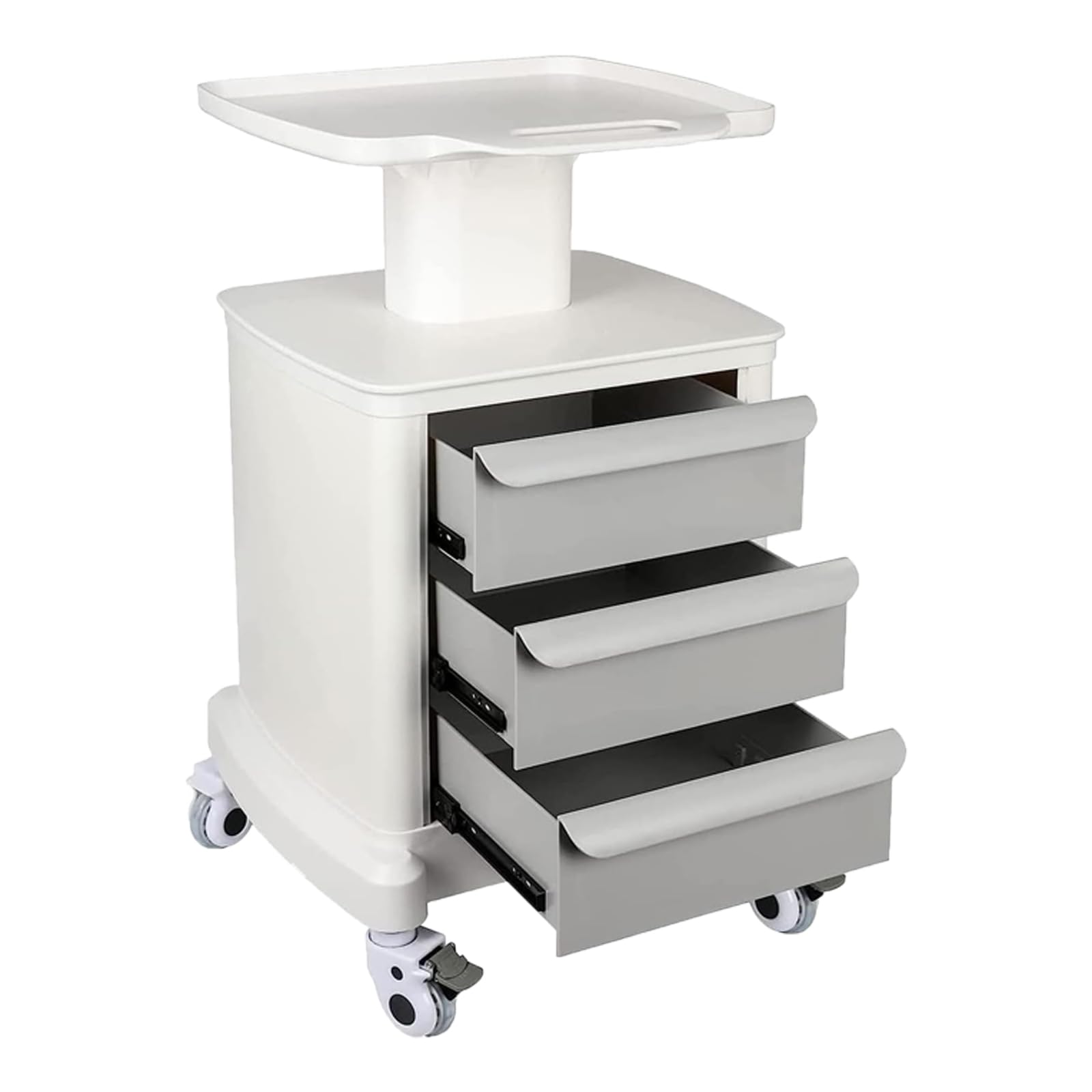 Amazon.com: Xutumm Mobile Ultrasound Cart with 3 Drawer, Medical ...